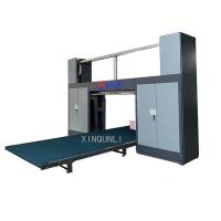 China Cnc Foam Sponge Cutting Machine Cnc Silk Cotton Dacron Cutting Machine for sale