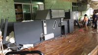 China Automatic 380V 50HZ Fiber Bale Opener Machine for Wool Cotton Polyester Carding 3.3kw for sale