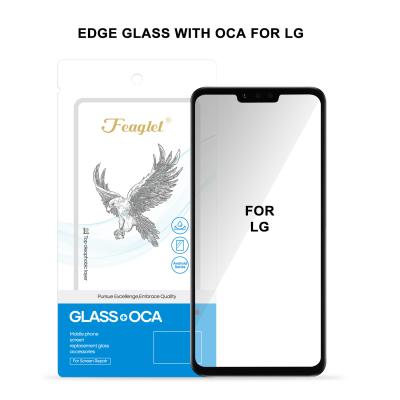 China RoHs ISO Phone Feaglet OCA Touch Glass For LG Straight Glass for sale