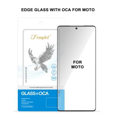 China EDGE Phone Touch Glass With OCA MOTOROLA Edge Glass With OCA for sale