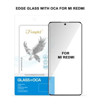 China MI REDMI Edge Glass OCA Feaglet Xiaomi OCA Touch Glass Genuine for sale