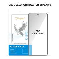 China Genuine EDGE OCA Glass OPPO / VIVO Touch Glass With OCA Feaglet for sale