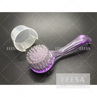 China Plastic Nail Art Cleaning Brush  Manicure Pedicure Small Nail Brush for sale