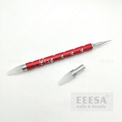 China Luxury DIY Nail Dotting Tools Replacement Head Wax Dotting Pen for sale