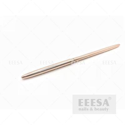 China Rose Gold UV Gel Nail Polish Pen  Single Head Thin Nail Dotting Pen for sale