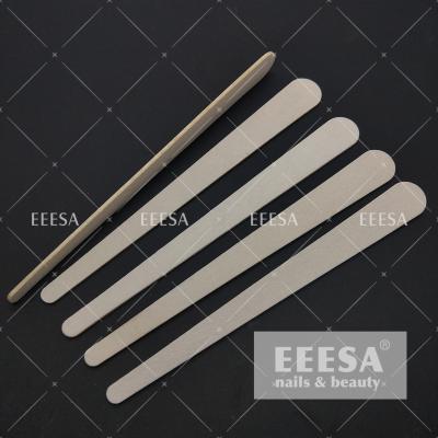China Wooden Nail File Buffer Water Drop Shape Nail File Sheet 178*19*2mm for sale