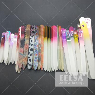 China Professional Nail File And Buffer Crystal Nano Glass Shine Nail Buffer for sale
