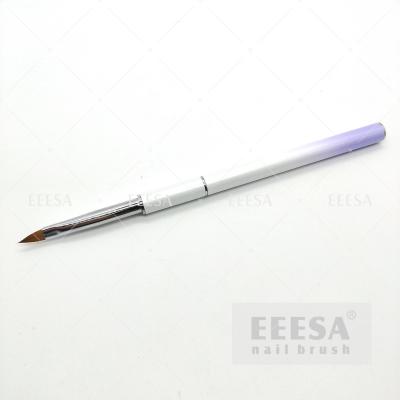 China Delicate Flower 3D Nail Art Brush Fine Pure Kolinsky Acrylic Brush for sale