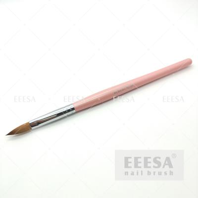 China Delicate Nail Acrylic Brush 8 Mixture Kolinsky  Hair  Propotion Customized for sale