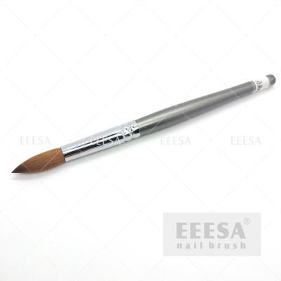 China Very Big Size Acrylic Nail Brush  Round Pro Mixture Kolinsky Hair Size  6 8 10 for sale