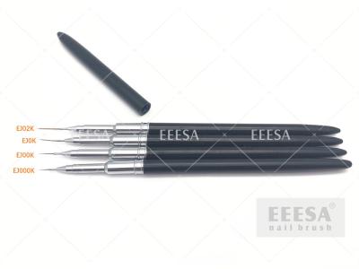 China Portable Lightweight Nail Art Brushes  Detail Painting Stable Performance for sale