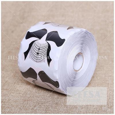 China Strong High Sticky DIY Nail Paper Nail Forms   Nail Lengthen Holding for sale