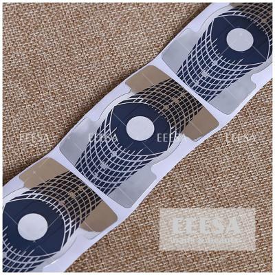 China Dual Shape Nail Form Fast Dry High Sticky Extension Form For Square Oval Nails for sale