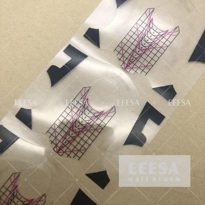 China Customize PVC Nail Form for Salon Nails Square Oval Stiletto Nail Art for sale