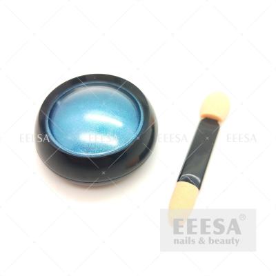 China MSDS Colorful Acrylic UV Gel Nail Art Aurora Pearl Pigment Powder For Nails for sale