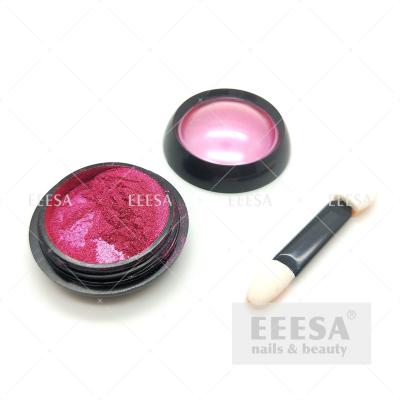 China Beautiful Magic Mirror Effect Chrome Nails Beauty Pigment Powder for sale