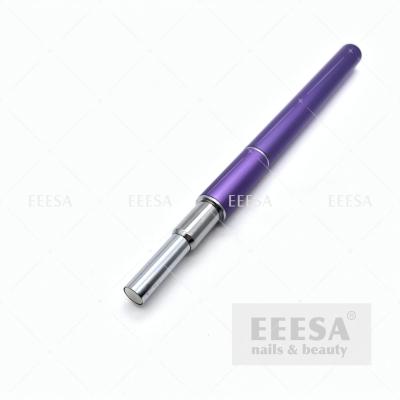 China Purple Metal Magic Nail Art Tool For Cateye Uv Gel Nail Polish Magnetic Pen for sale