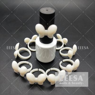 China Nail Polish Gel Color Display Clear Natural Butterfly Finger Nail Ring Tips for sale