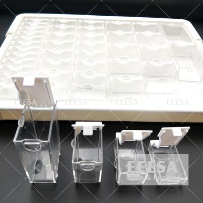 China 42 Slots Clear 4 Sizes 3D Jewelry Decorative Acrylic Bead Container Box for sale