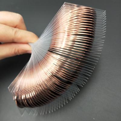 China Copper Bronze Color Nail Art Splice Metal Metallic Yarn Decoration Sticker Striping Tape for sale