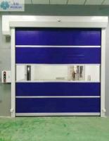 China High Speed Clean Room Roller Shutter Door PVC Fast Rolling Door for sale
