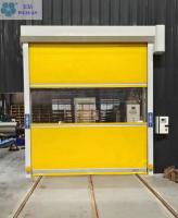China High Speed Clean Room Roller Shutter Door PVC Fast Rolling Door for sale