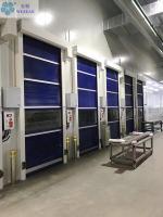China High Speed Clean Room Roller Shutter Door PVC Fast Rolling Door for sale