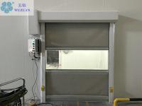 China High Speed Clean Room Roller Shutter Door PVC Fast Rolling Door for sale