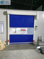 China High Speed Clean Room Roller Shutter Door PVC Fast Rolling Door for sale