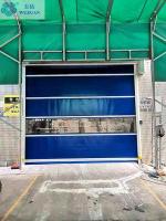 China Industrial Custom Fast Interior Automatic Roller Shutter Door Aluminum High Speed Roll up PVC Door for sale
