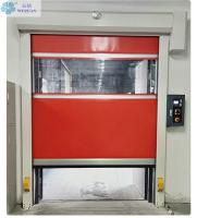 China Rolling Roller Roll up Shutter Industrial Pull Cord Rapid Action PVC High Speed Door for sale