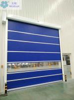 China Big Warehouse Used Flexible PVC High Speed Roller Shutter Doors for sale