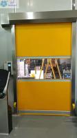 China European Standard Well Sealing PVC High Speed Radar Rolling Shutter Door with Visual Window for sale