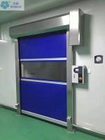 China European Standard Well Sealing PVC High Speed Radar Rolling Shutter Door with Visual Window for sale
