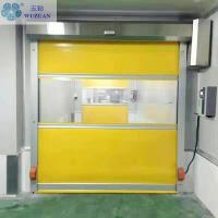 China Intelligent PVC Fast Soft Curtain Door High Speed Rolling Shutter Door for sale