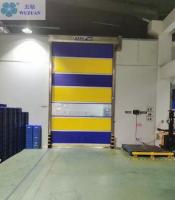 China Intelligent PVC Fast Soft Curtain Door High Speed Rolling Shutter Door for sale