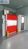 China Intelligent PVC Fast Soft Curtain Door High Speed Rolling Shutter Door for sale