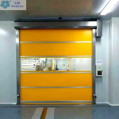 China Airtight High Speed PVC Roll up Doors for Industrial Plant Hygienic Areas for sale