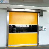 China Airtight High Speed PVC Roll up Doors for Industrial Plant Hygienic Areas for sale