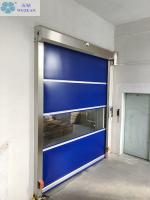 China Airtight High Speed PVC Roll up Doors for Industrial Plant Hygienic Areas for sale
