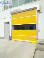 China Automatic Plastic Roll up Door with Radar Sensor PVC Fast Door High Speed PVC Door for sale