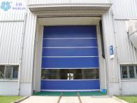 China Food Factory Automatic Rapid Roller Shutter Door PVC Fast Gate / Rapid Speed PVC Plastic Fast Rolling Door for sale