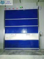 China Food Factory Automatic Rapid Roller Shutter Door PVC Fast Gate / Rapid Speed PVC Plastic Fast Rolling Door for sale