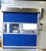 China Automatic Industrial Custom Fast Interior Exterior Roller Shutter Garage Plastic Roll up High Speed PVC Door for sale