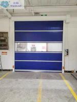 China Industrial Electric PVC High Speed Roll up Door Automatic Plastic Fast Rapid Roller Shutter Doors for sale