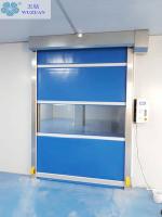 China Industrial Electric PVC High Speed Roll up Door Automatic Plastic Fast Rapid Roller Shutter Doors for sale