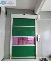 China Industrial Electric PVC High Speed Roll up Door Automatic Plastic Fast Rapid Roller Shutter Doors for sale
