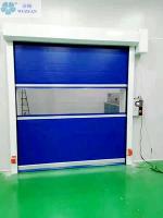 China High Speed PVC Rapid Roller Door Fast Rolling Gate Manufacturer Warehouse Clean Room for sale