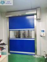 China High Speed PVC Rapid Roller Door Fast Rolling Gate Manufacturer Warehouse Clean Room for sale