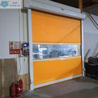 China Manufactory Automatic Rapid PVC Industrial Plastic Interior Roll up Shutter Door for Factory for sale